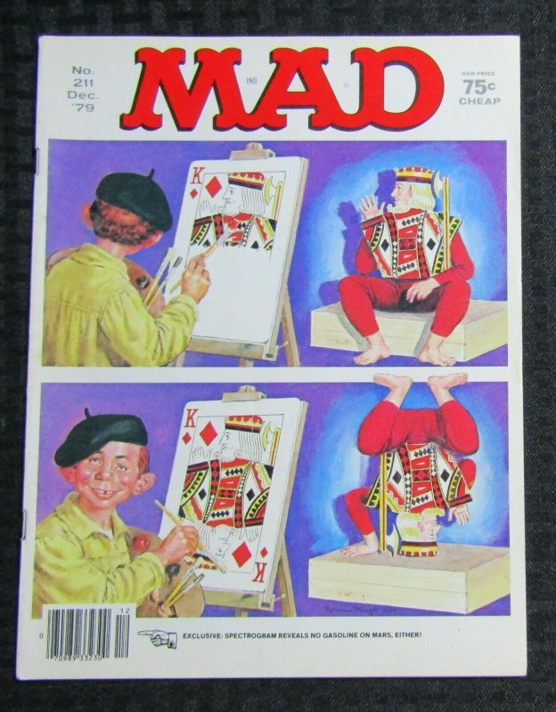 1979 MAD Magazine #211 FN+ 6.5 Alfred E Neuman / China Syndrome / Chips ...