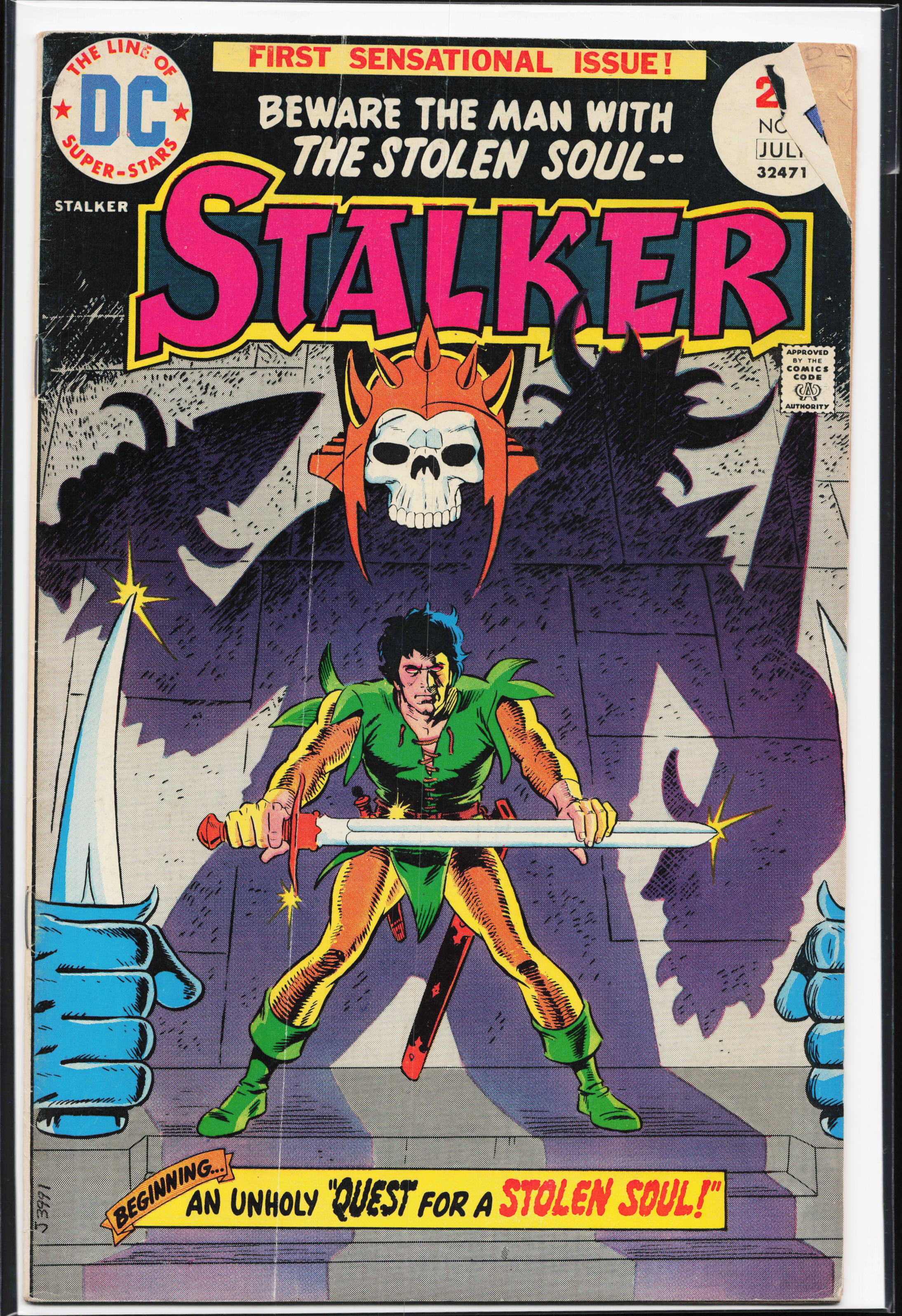 Stalker #1 (1975) Stalker | Comic Books - Bronze Age, DC Comics ...