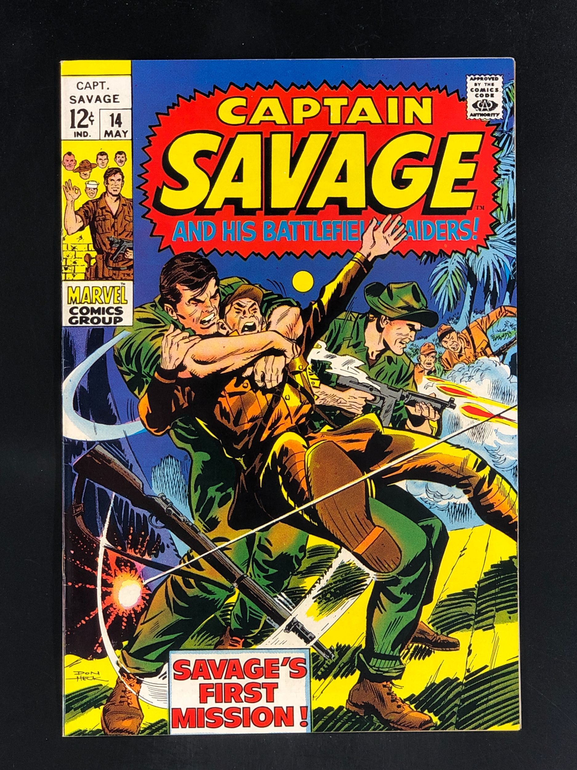 Captain Savage #14 (1969) | Comic Books - Silver Age, Marvel, War ...