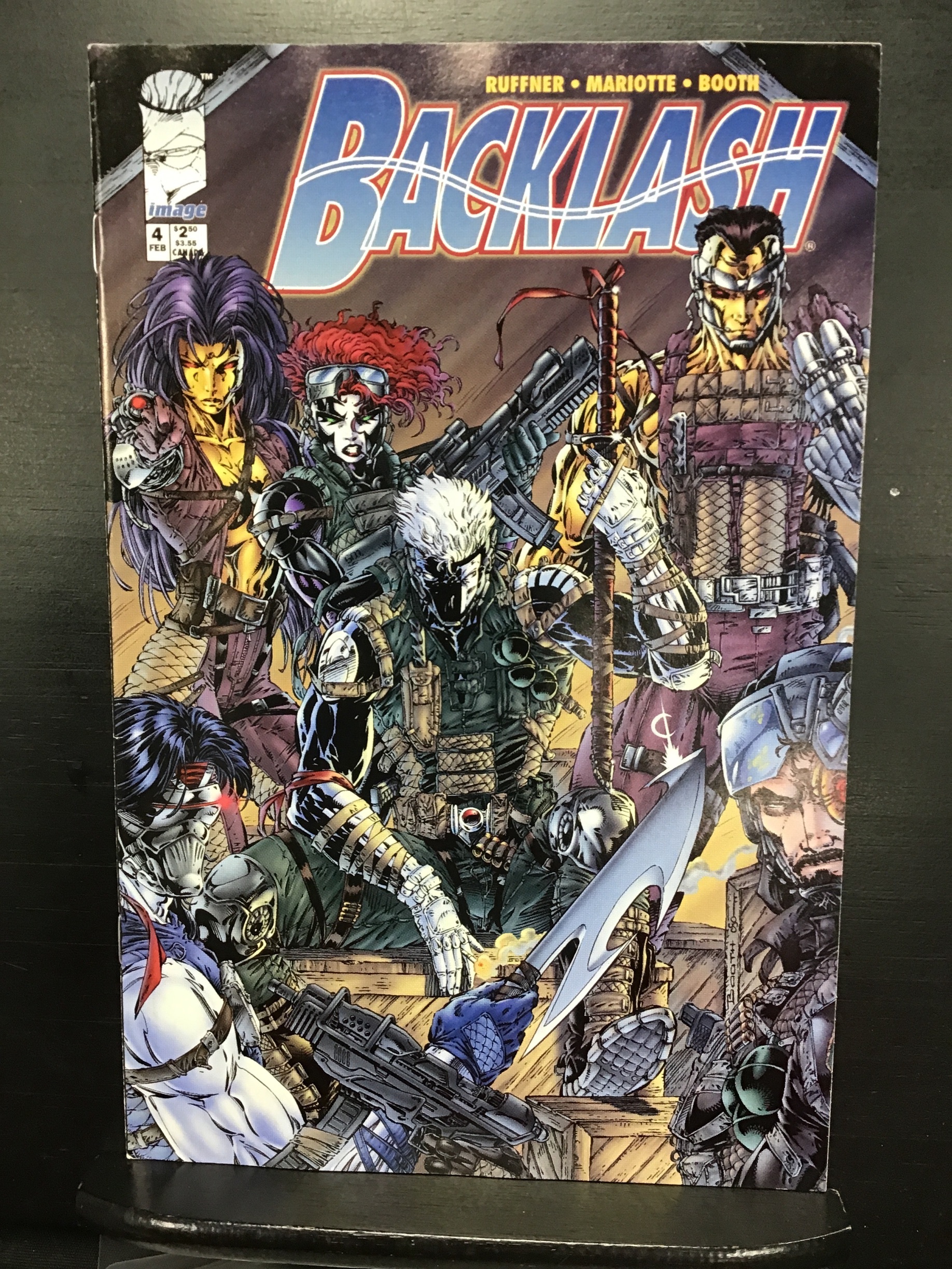 Backlash #4 (1995) | Comic Books - Modern Age, Image Comics, Superhero ...