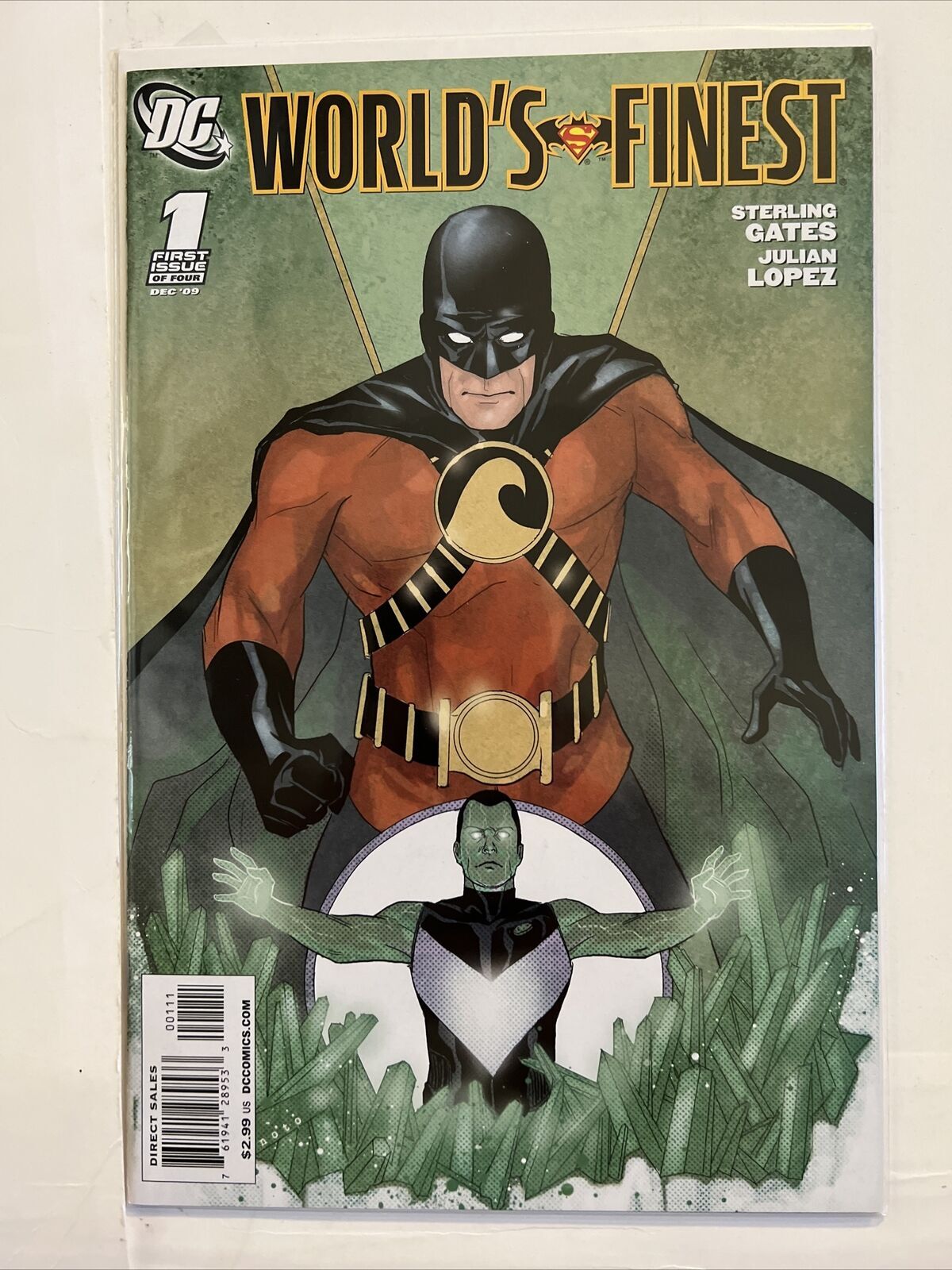 World's Finest Complete SET 1-4 RED Robin Batgirl DC 2009 Save Comb ...