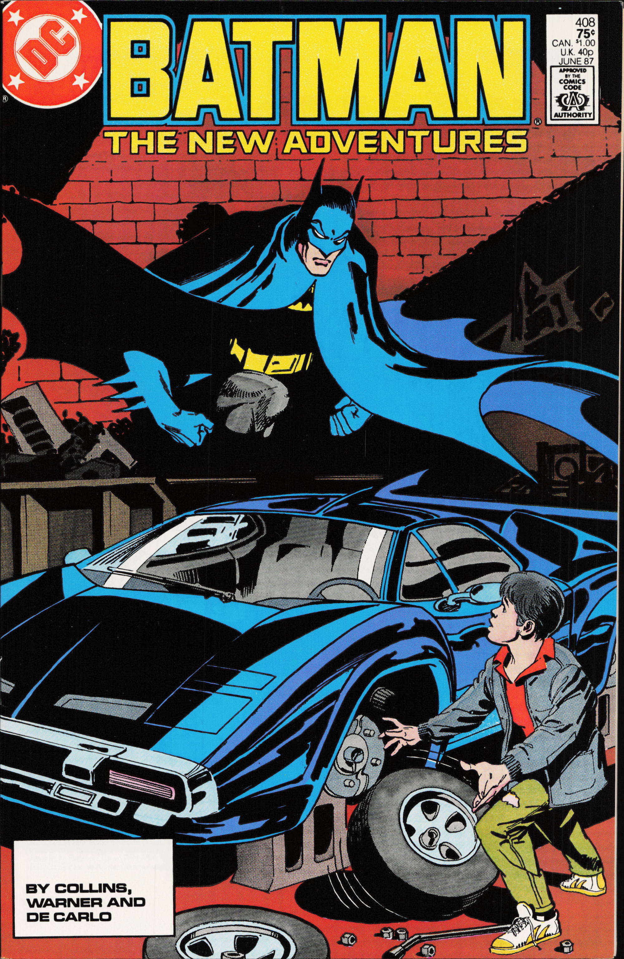 Batman #408 (1987) Batman [Key Issue] | Comic Books - Copper Age, DC ...