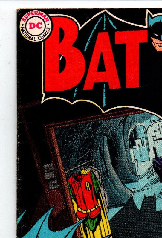 Batman #217 - Closes Wayne Manor Batcave - Neal Adams - 1966 - FN/VF ...