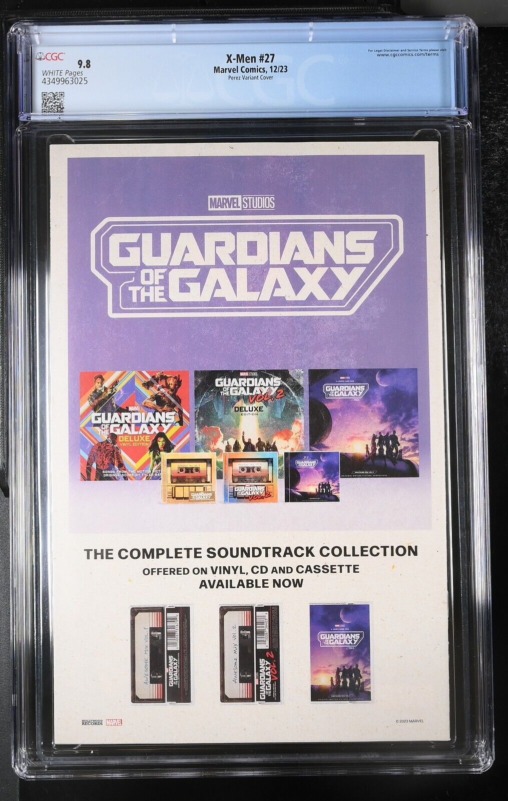 X-Men #27 CGC 9.8 George Perez Variant Cover Marvel 2023 Psylocke Storm ...