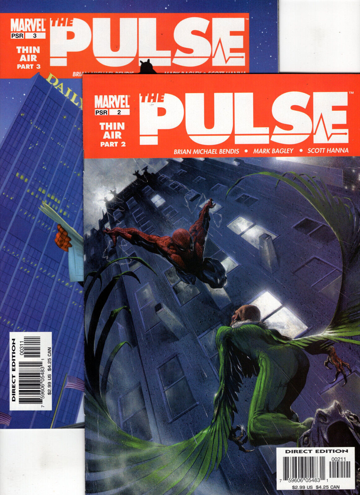 The Pulse #2 & #3 Spider-Man (2004 Marvel Comics) | Comic Books ...
