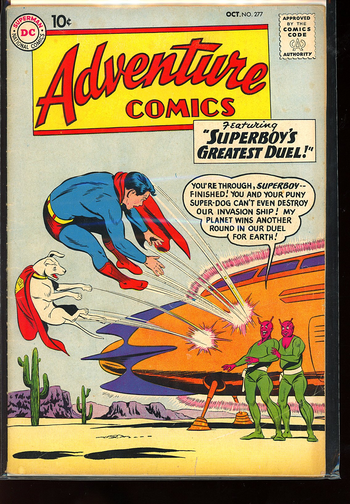 Adventure Comics #277 (1960) | Comic Books - Silver Age, DC Comics ...