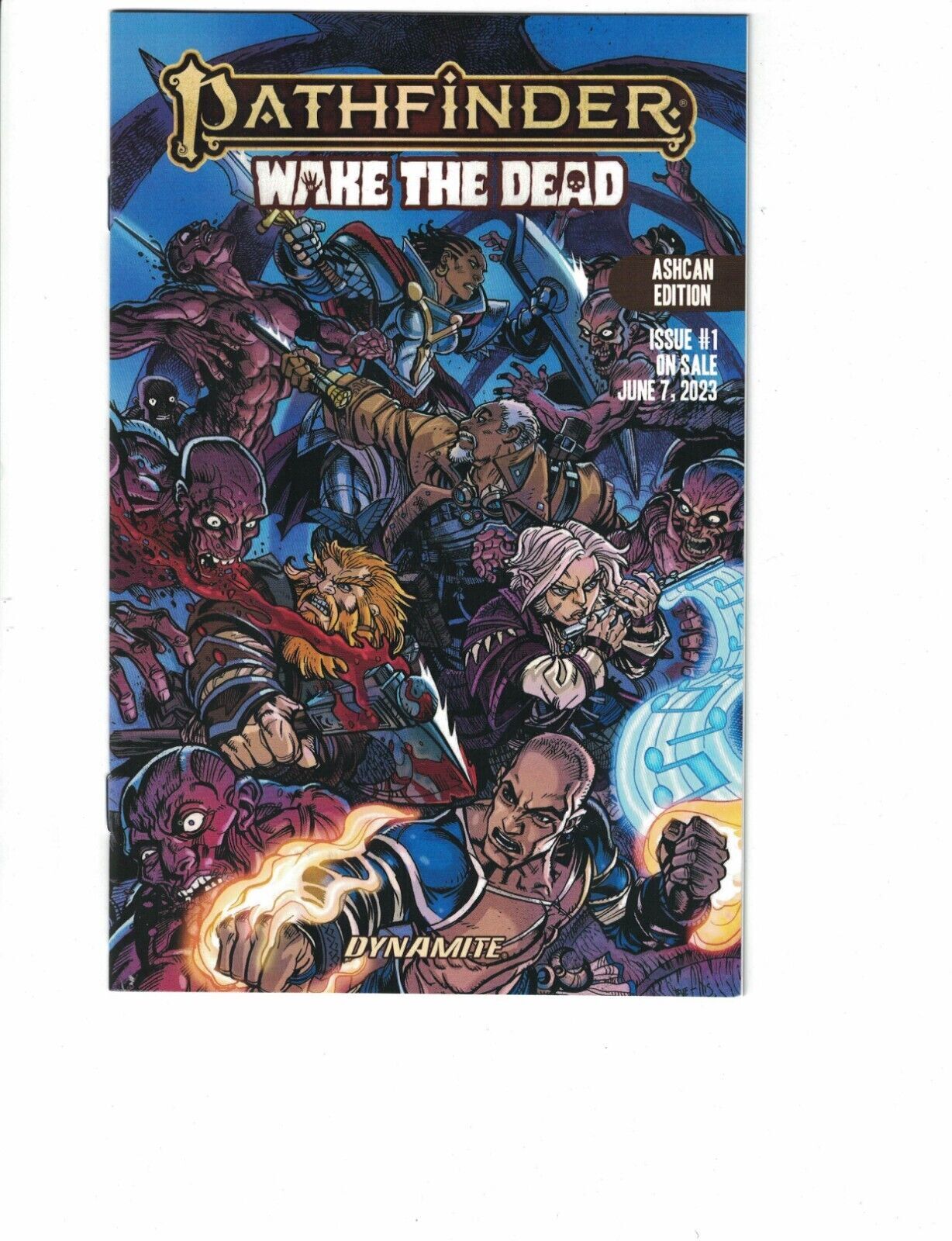 Pathfinder Wake the Dead Ashcan Edition Dynamite Entertainment 2023 ...