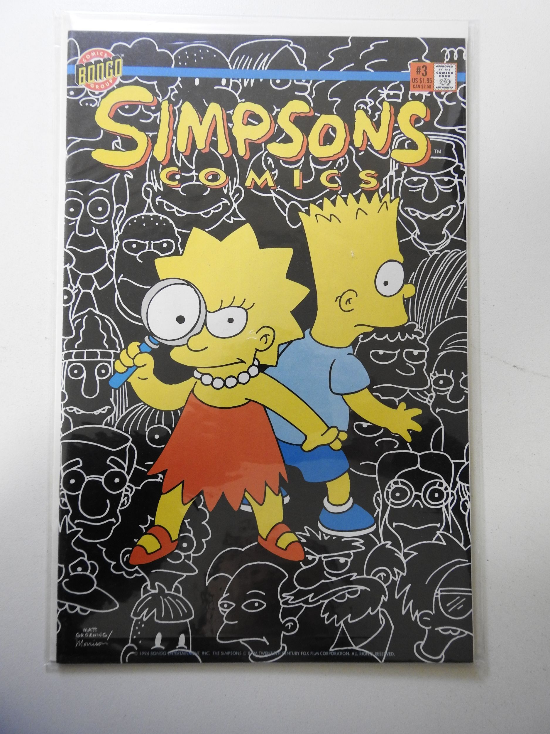 Simpsons Comics #3 (1994) | Comic Books - Modern Age, Bongo / HipComic