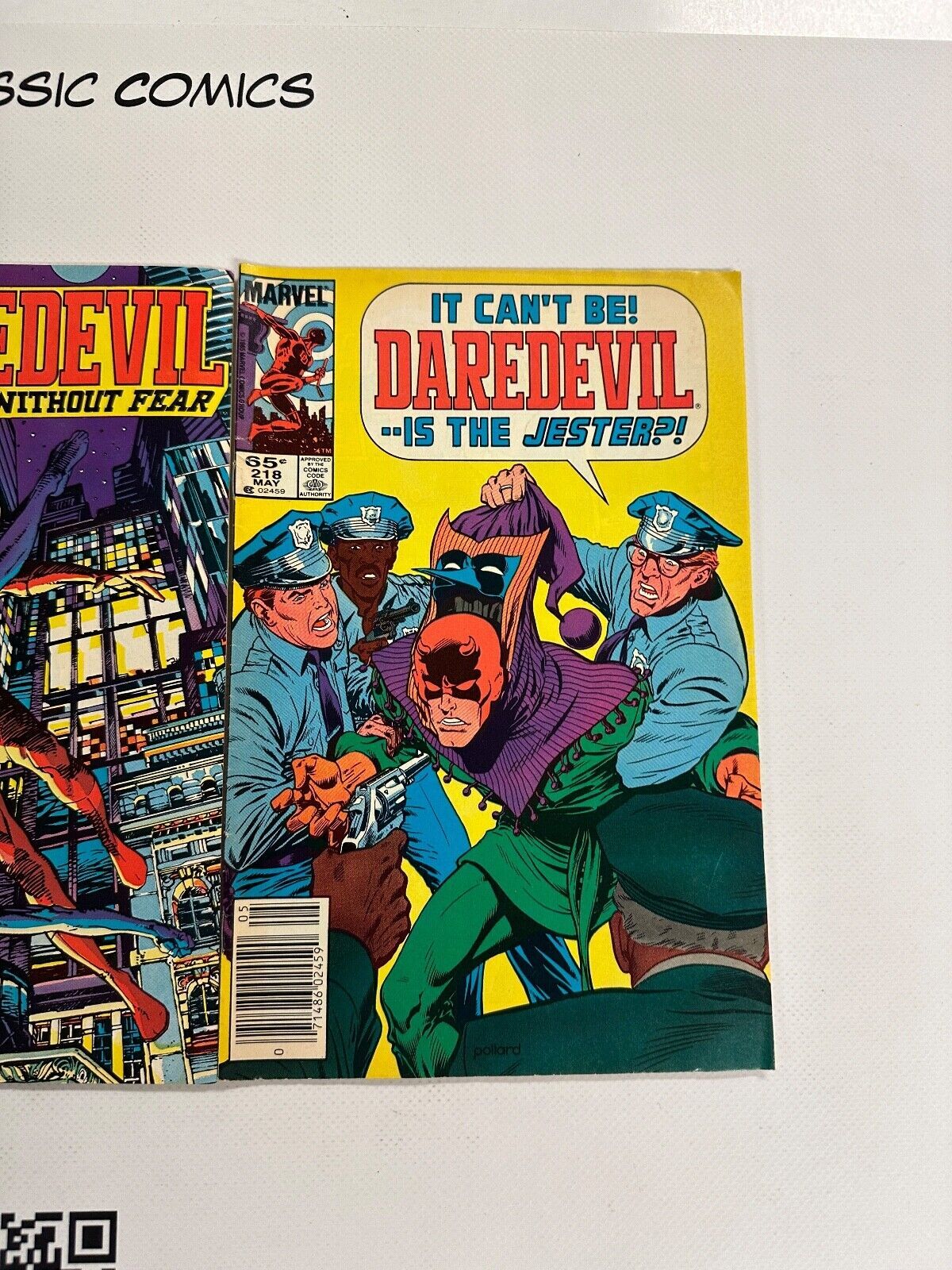 3 Daredevil Marvel Comic Books # 216 217 218 Avengers Hulk Thor 91 CT3 ...