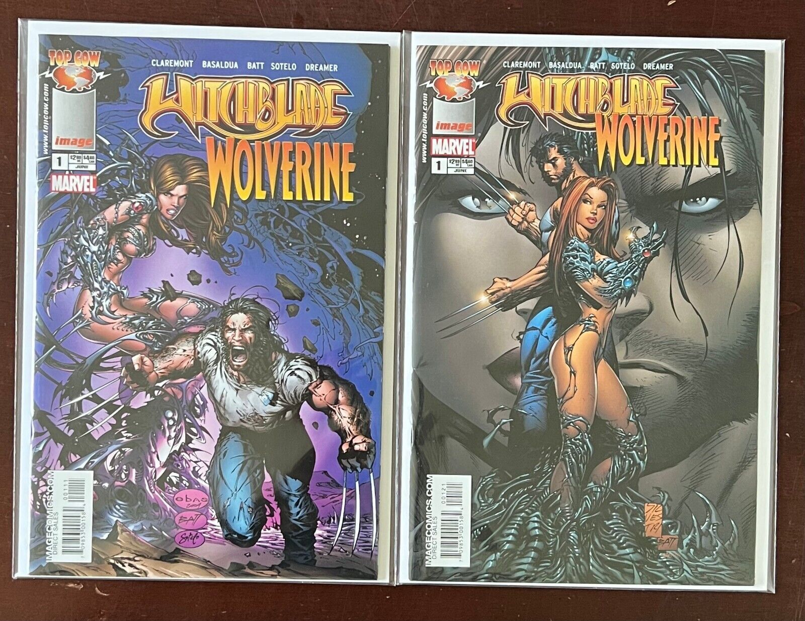 Witchblade Wolverine #1 A+B variant 6.0 FN (2004 Image) | Comic Books - Modern Age, Top Cow ...