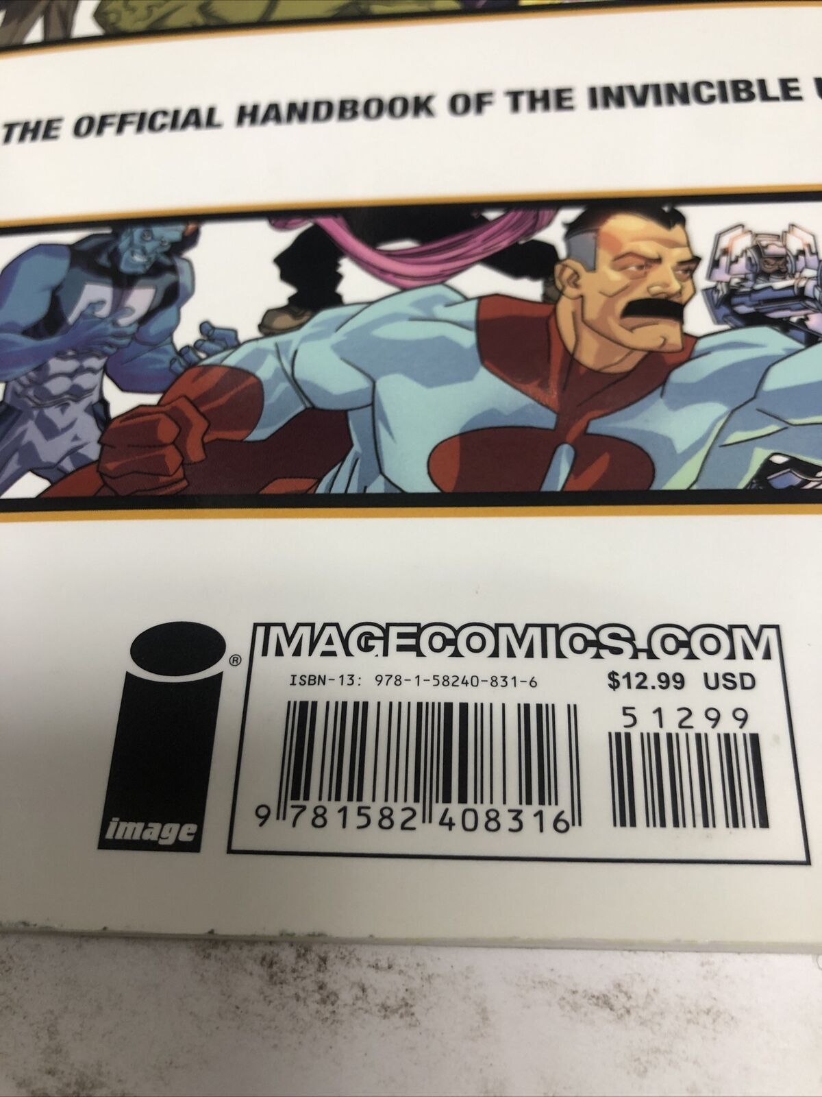 The Official Handbook Of The Invincible Universe (2007) Image Robert ...