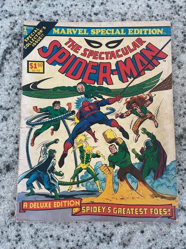 Marvel Special Edition # 1 Spectacular Spider-Man Treasury Size Comic ...