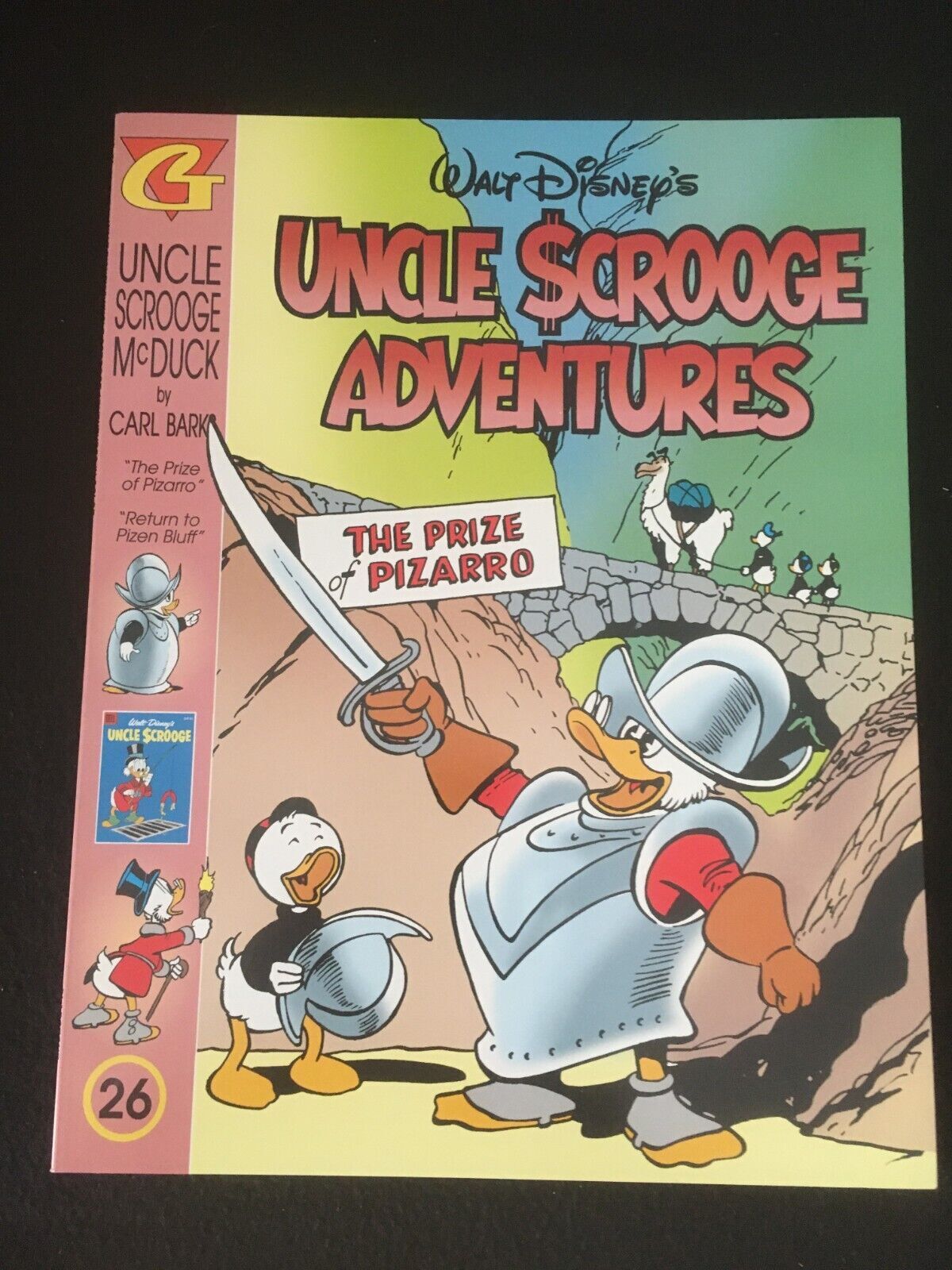 WALT DISNEY'S UNCLE SCROOGE ADVENTURES IN COLOR #26 Carl Barks ...