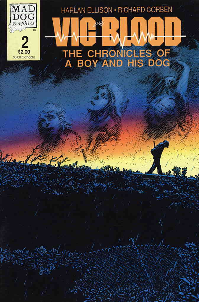 Vic And Blood #2 VF ; Mad Dog | Richard Corben Harlan Ellison | Comic ...