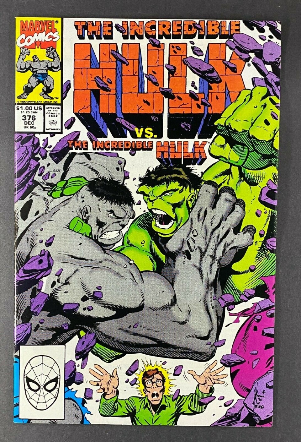 Incredible Hulk (1968) #376 NM (9.4) Dale Keown Art Peter David | Comic ...