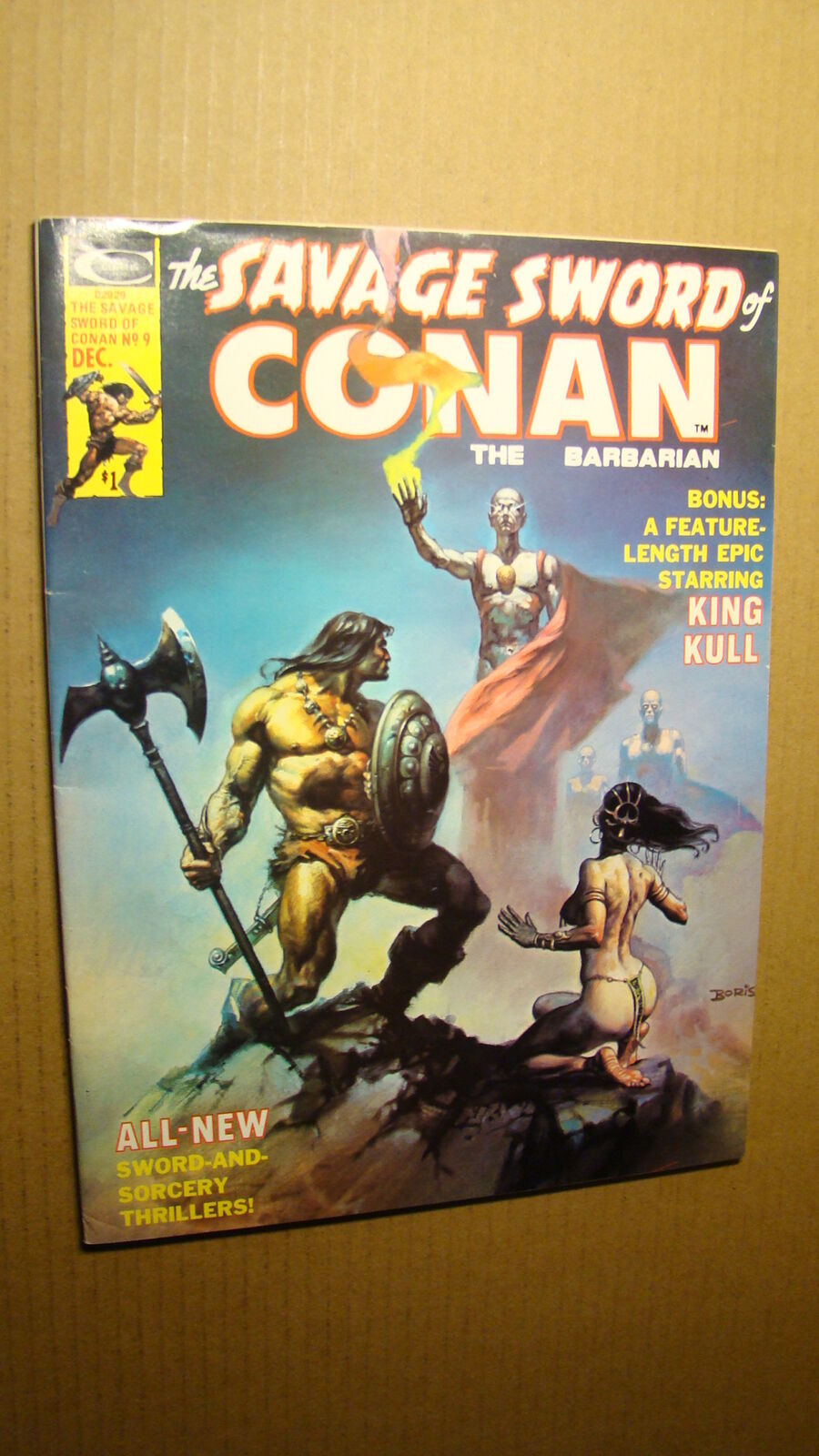Savage Sword of Conan 9 *High Grade* Boris Vallejo Goresque Cover ART ...