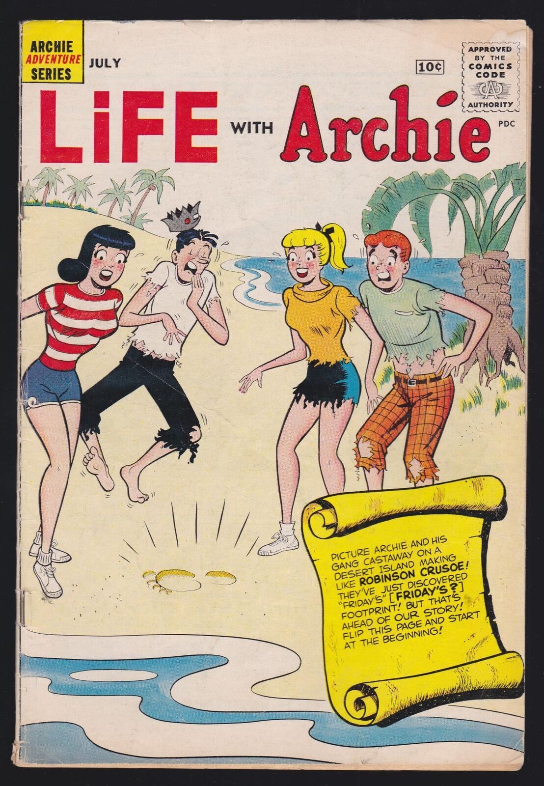 Life with Archie #3 (July 1960) 3.0 GD/VG Archie Humor Comic | Comic ...