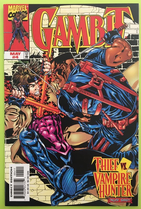 Gambit 4 Blade the Vampire Hunter Marvel 1999 | Comic Books - Modern ...