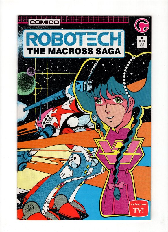 Robotech: The Macross Saga #8 (1985, Comico Comics) | Comic Books ...