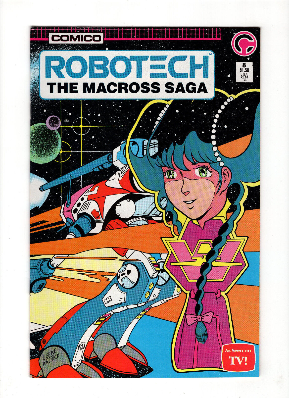 Robotech: The Macross Saga #8 (1985, Comico Comics) | Comic Books ...