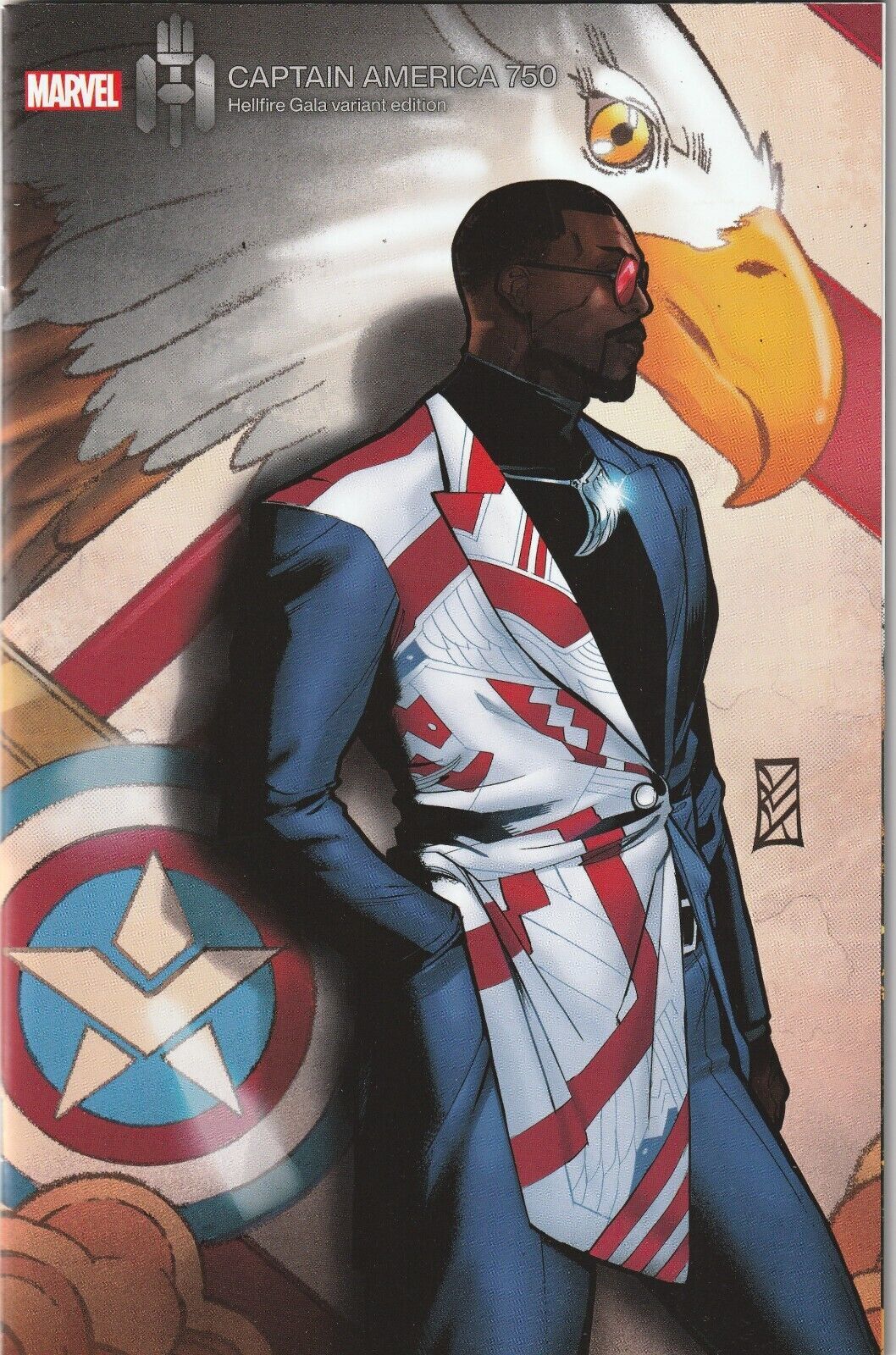 Captain America # 750 Hellfire Gala Variant Cover NM Marvel 2023 [Q4 ...