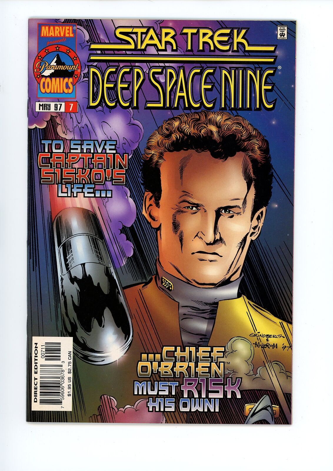 Marvel Star Trek: Deep Space Nine #7 (1997) | Comic Books - Modern Age ...