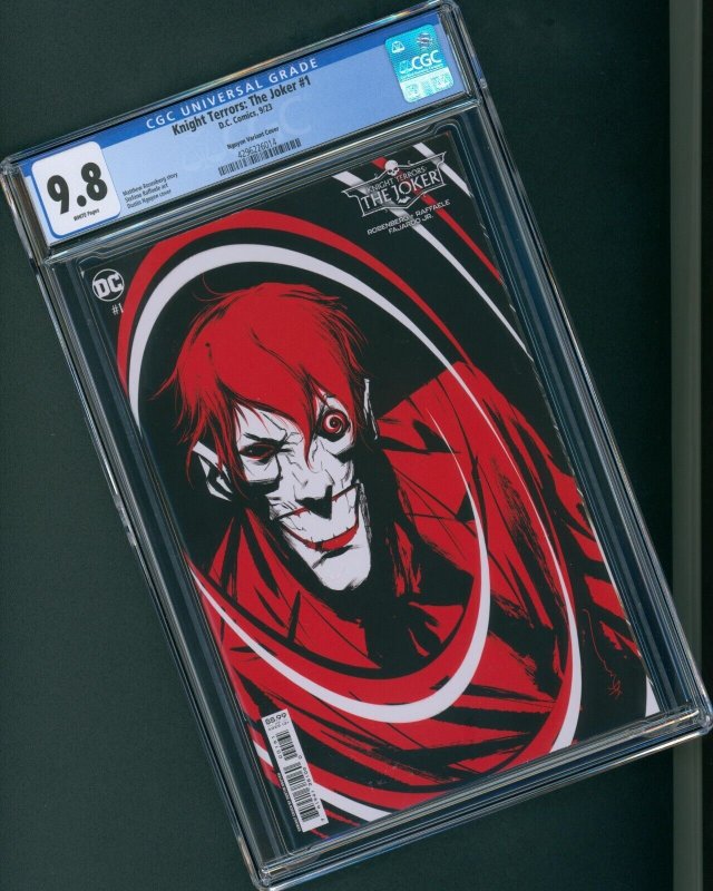 Knight Terrors The Joker #1 CGC 9.8 Dustin Nguyen Midnighter Variant DC ...