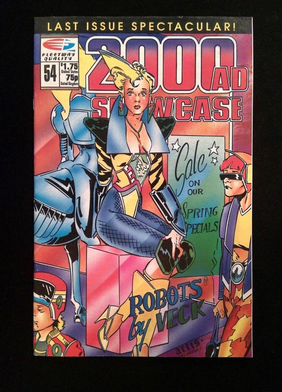 2000 AD Monthly/Presents/Showcase #54 (2ND SERIES) EAGLE/QUALITY Comics ...