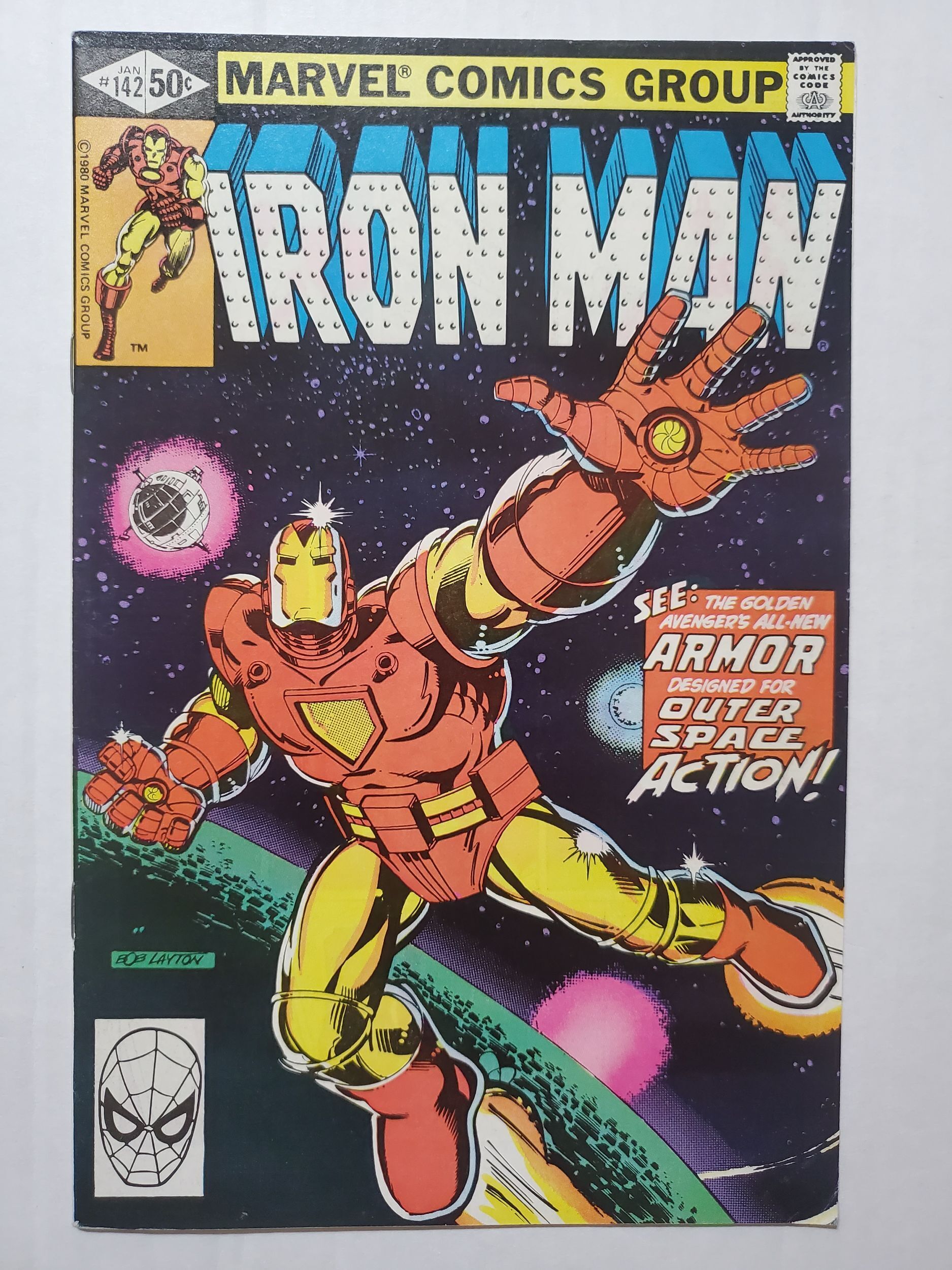 Iron Man #142 (1981) VF Debut of The Space Armor | Comic Books - Bronze ...