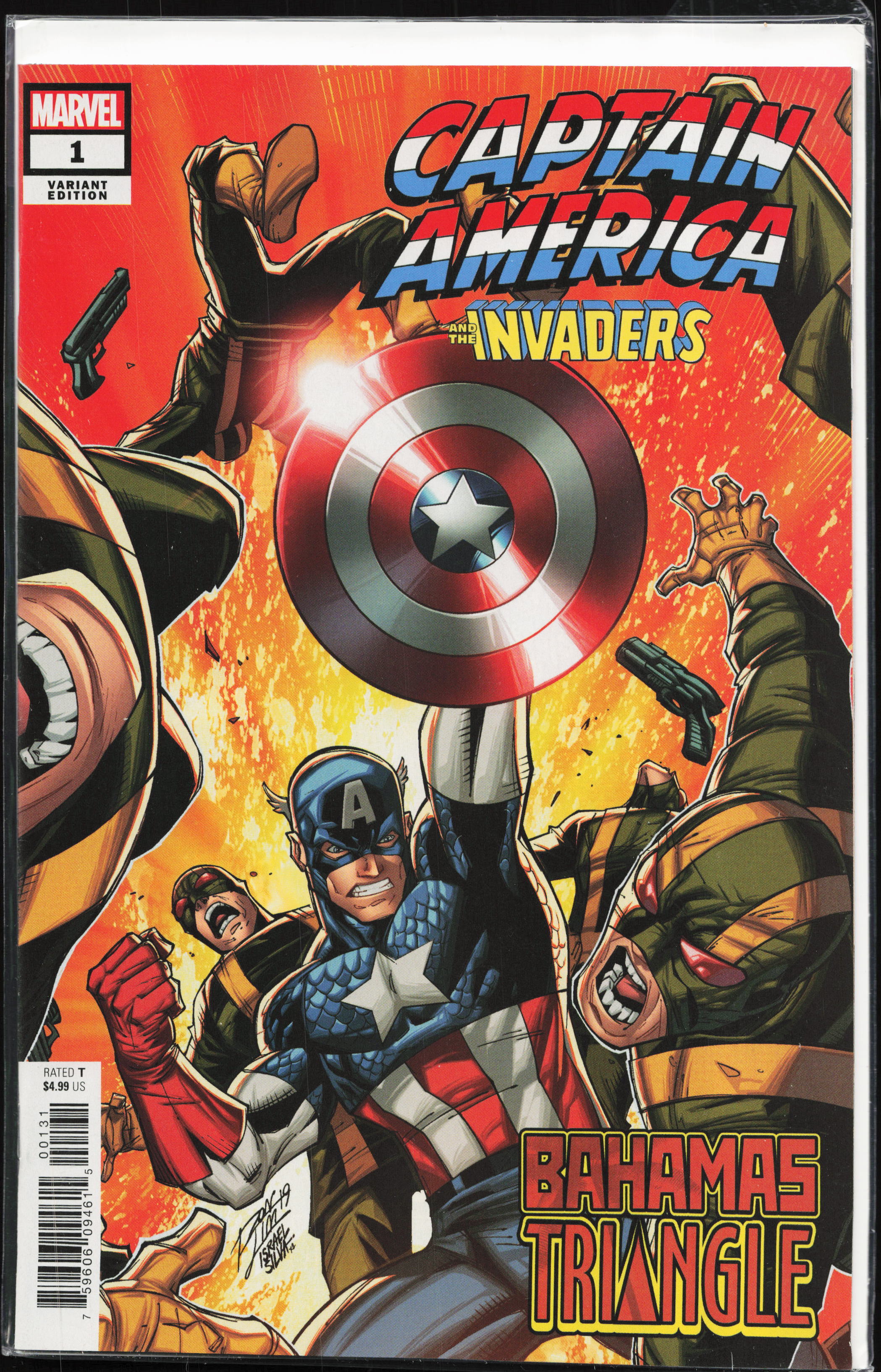 Captain America & the Invaders: Bahamas Triangle Lim Cover (2019 ...
