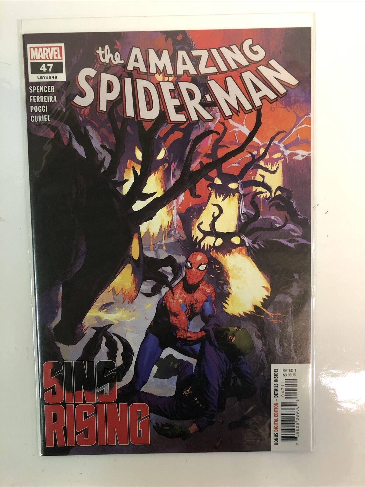 The Amazing Spider-Man: Sins Rising (2020) Prelude # 1 & # 44-49 & # 1 ...