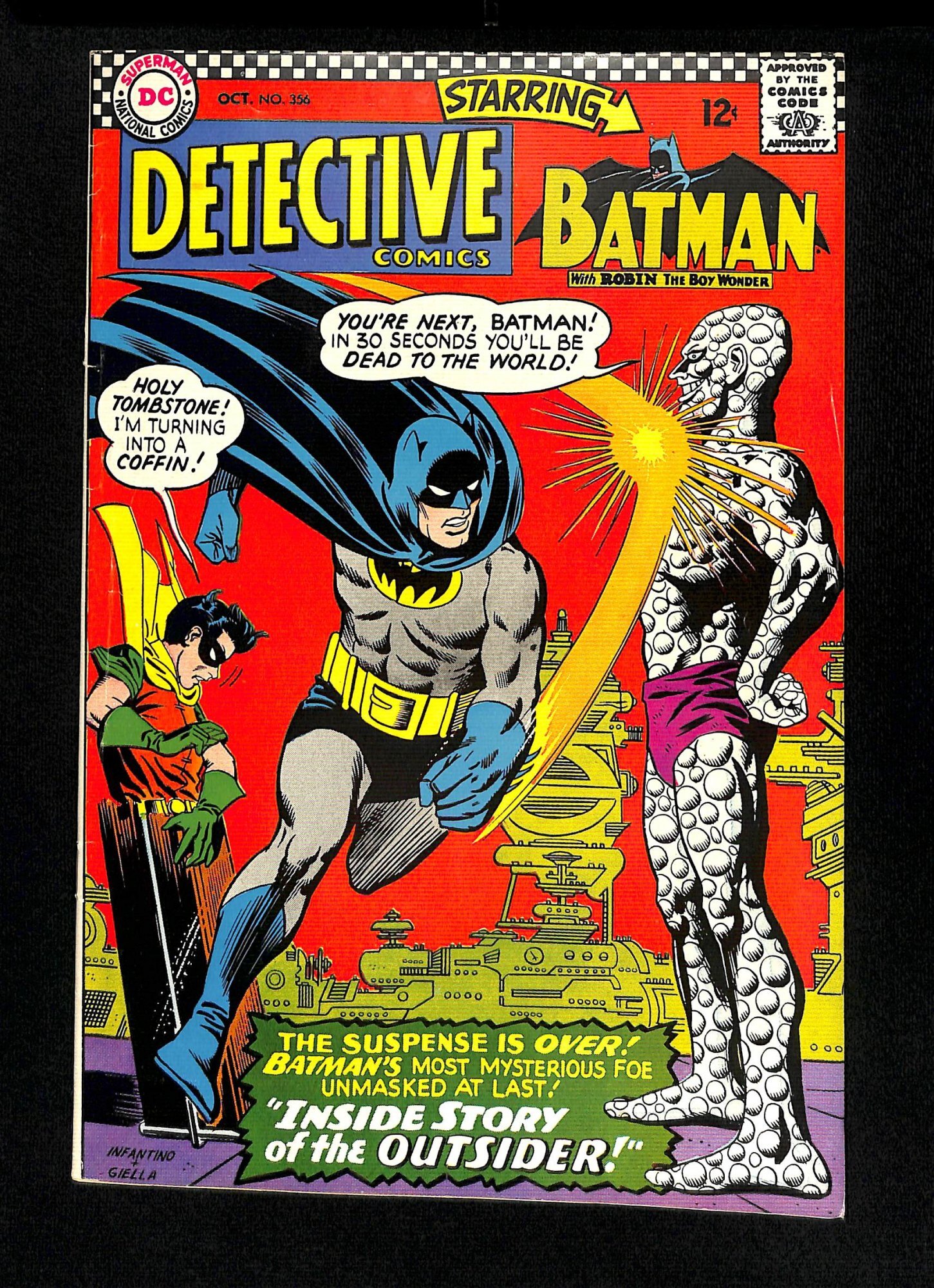 Detective Comics (1937) #356 Batman! 1st Outsider! | Full Runs & Sets ...