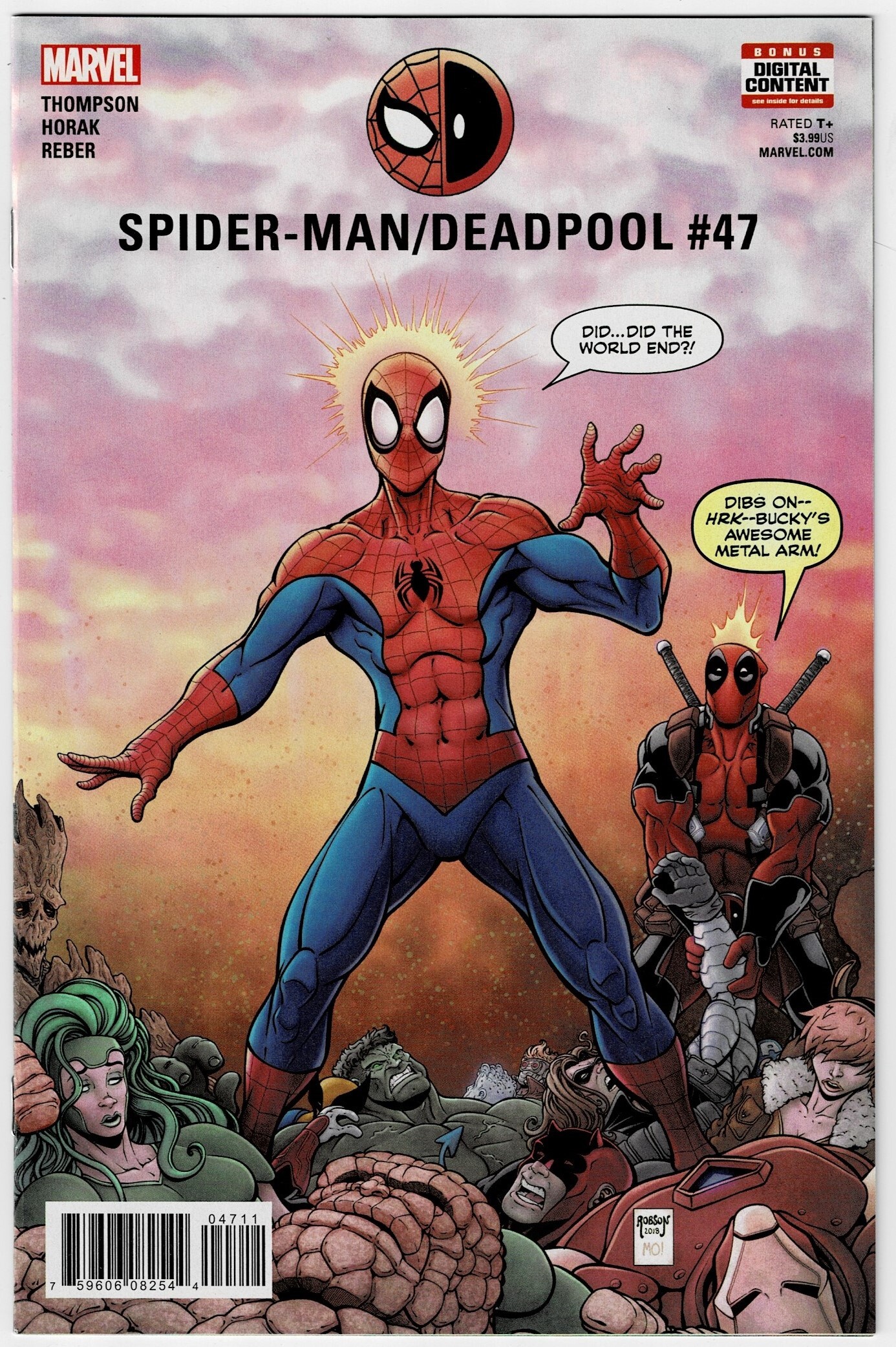Spider-Man/Deadpool #47 NM (The entire Marvel Universe is on the ...