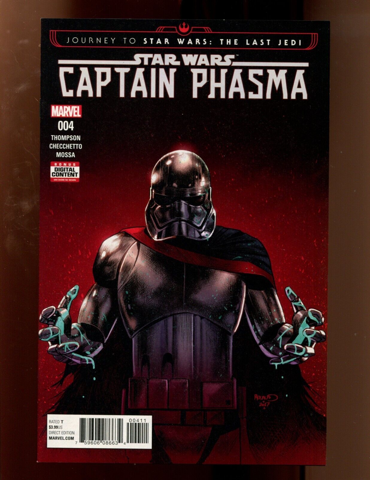 Star Wars: Captain Phasma #4 - Cover ART by Paul Renaud (9.2) 2017 | Comic Books - Modern Age ...