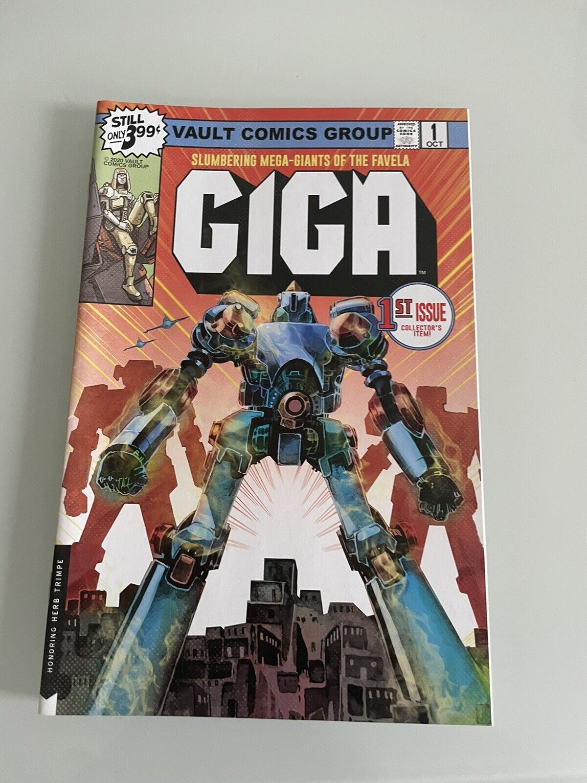GIGA #1 - Homage Tim Daniels Variant - Vault Comics 2020 VF | Comic ...