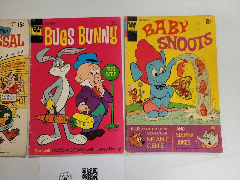 3 Gold Key Comics #7 Baby Snoots + #150 Bugs Bunny + #1 Colossal Show 9 ...