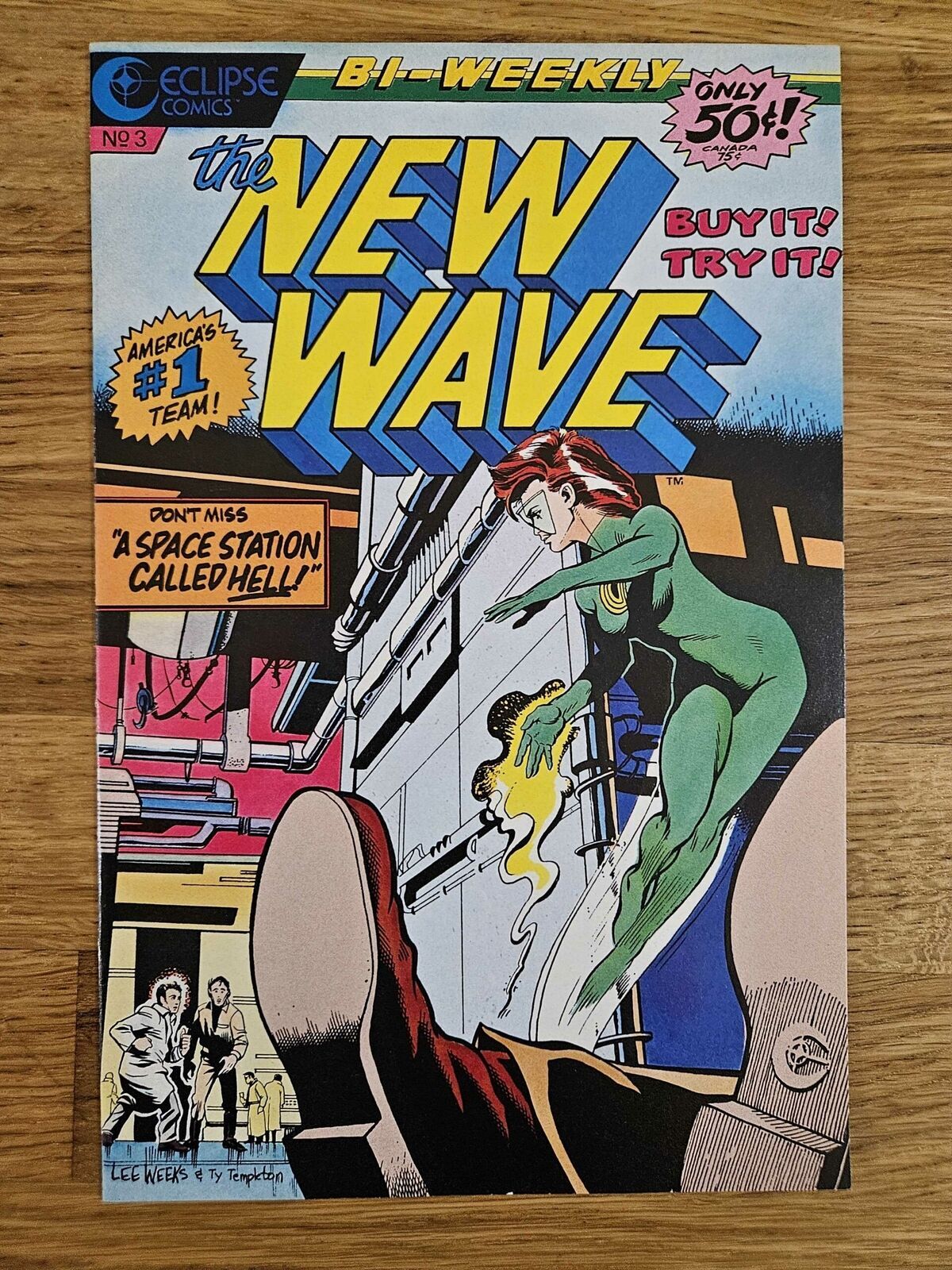 The New Wave #3 (Eclipse, 1986 series) | Comic Books - Copper Age, Eclipse, Superhero / HipComic