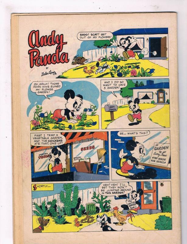 Walter Lantz Andy Panda # 20 GD/VG Dell 1953 Golden Age Comic Book ...