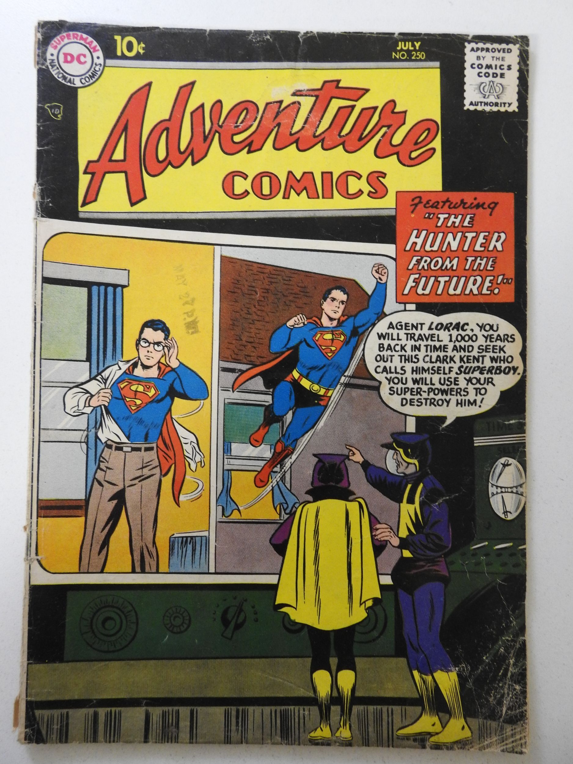 Adventure Comics #250 (1958) GD/VG Condition | Comic Books - Silver Age ...