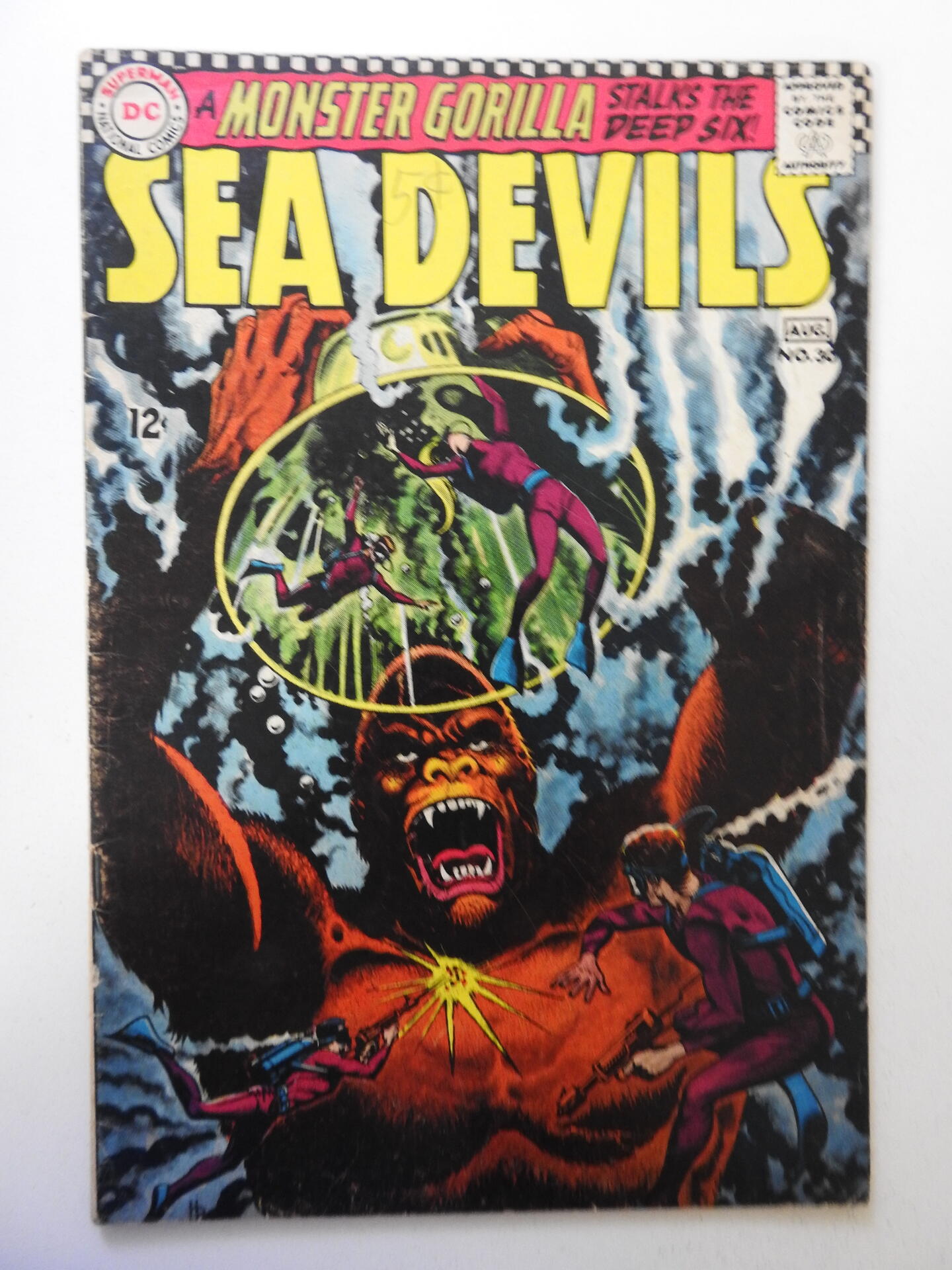 Sea Devils #30 (1966) VG Condition! Moisture stain | Comic Books ...
