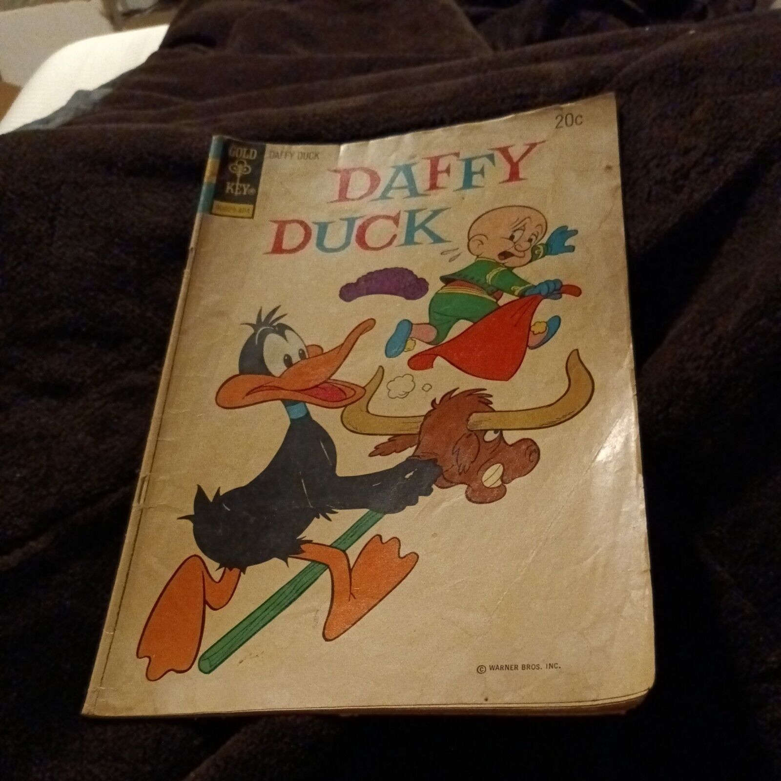 Daffy Duck Five Issue Silver Bronze Age Gold Key Whitman Comics Lot Run ...