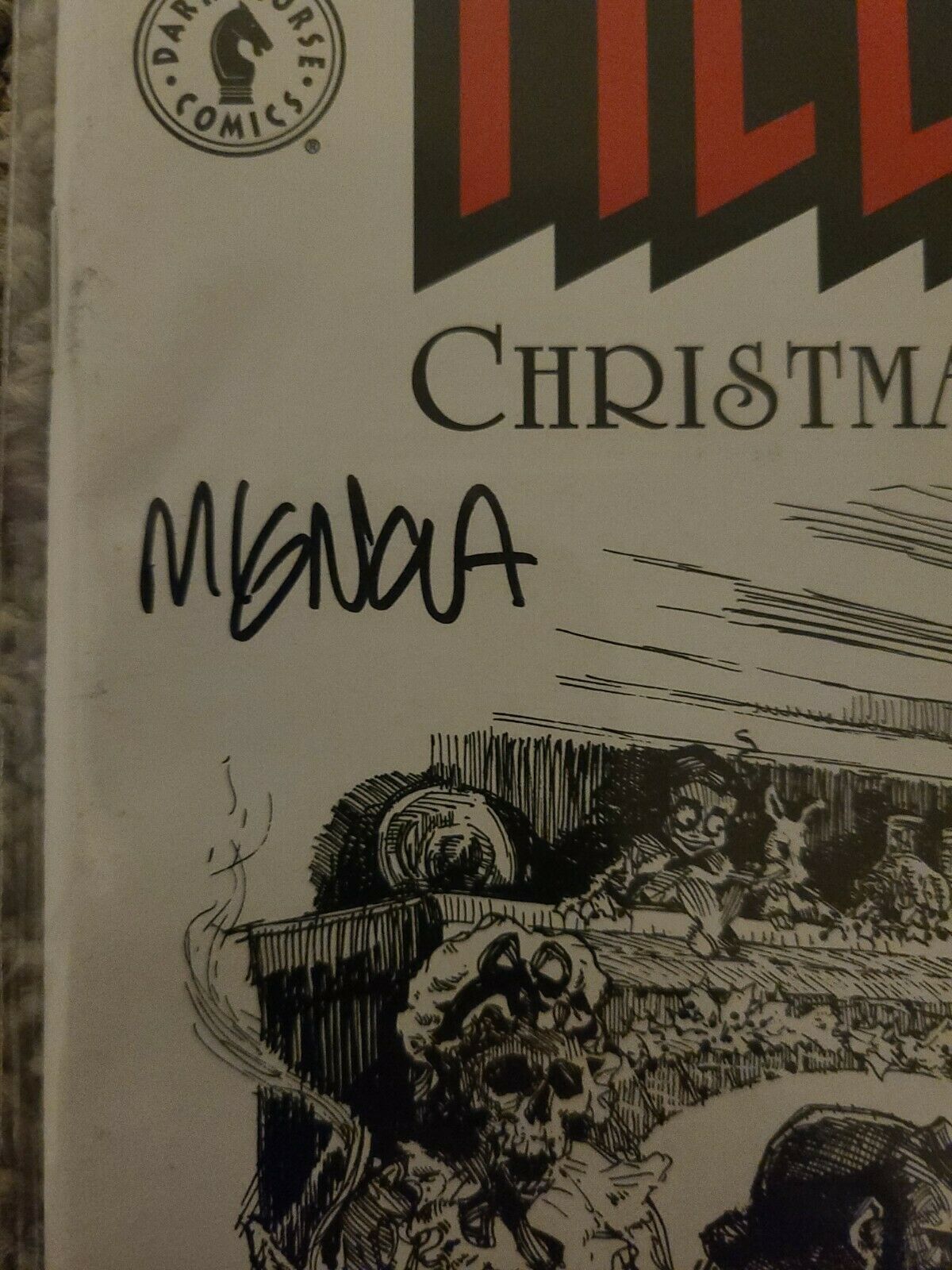 Hellboy Christmas Special Signed Mike Mignola 68/250 | Comic Books ...
