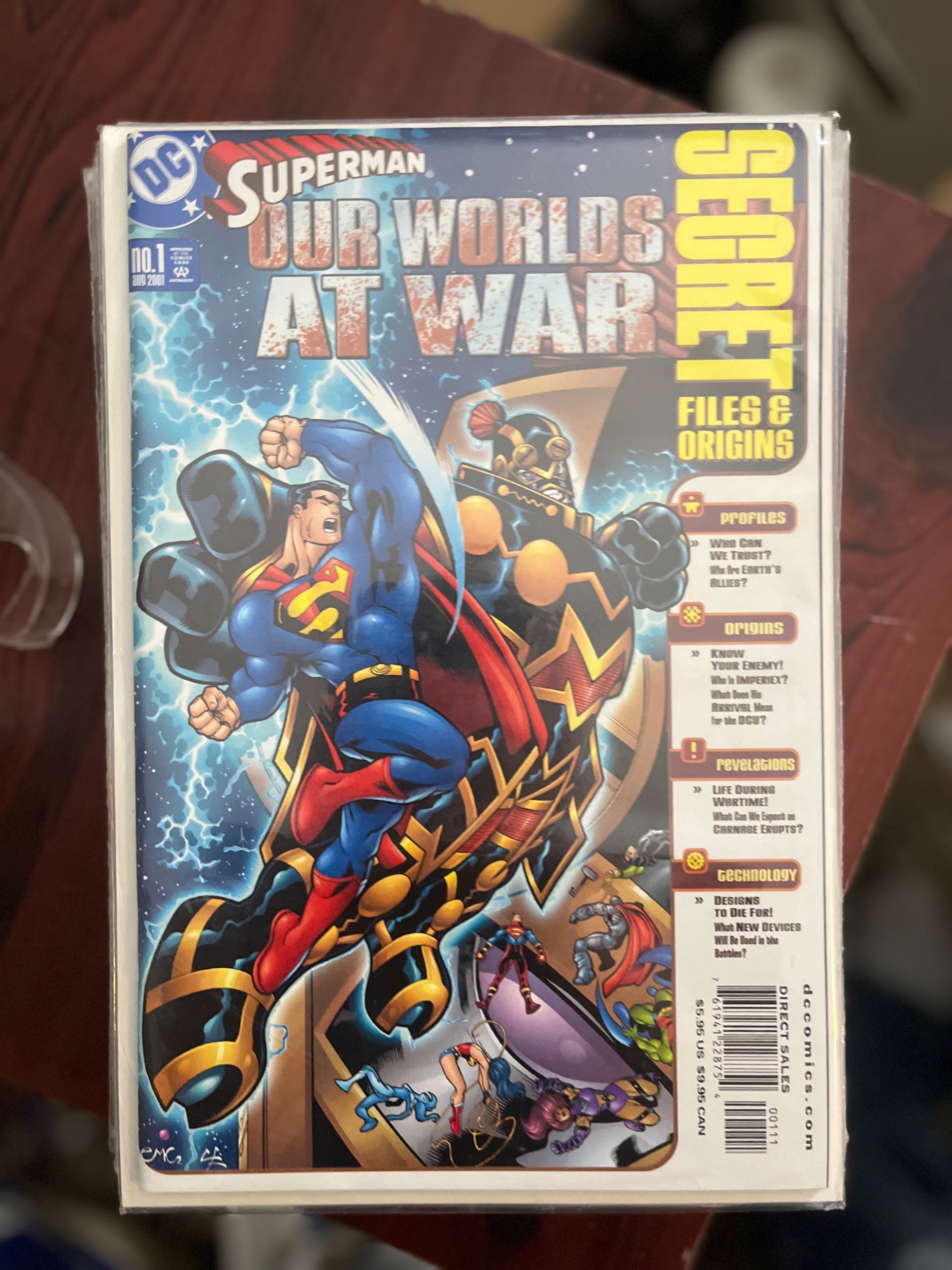 Superman: Our Worlds at War Secret Files & Origins (2001) | Comic Books ...
