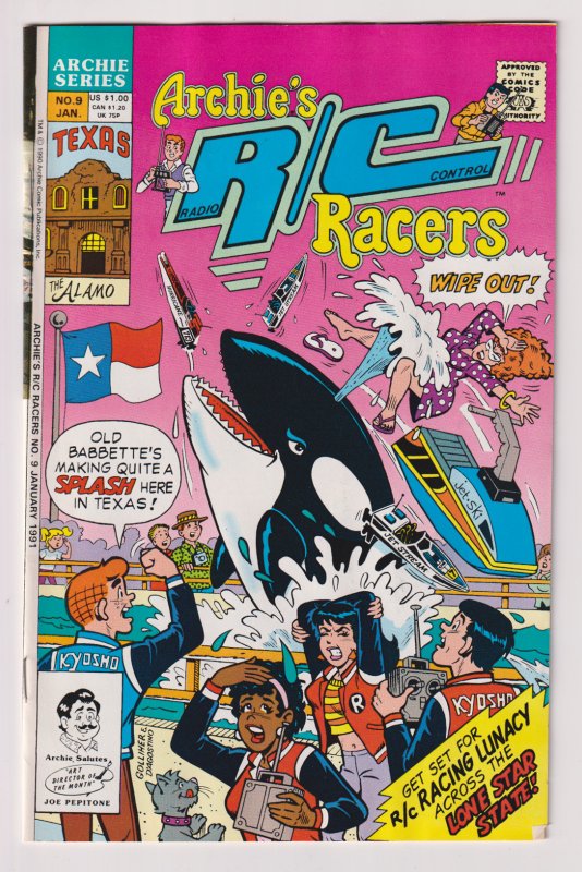 Archie Comic Series! Archie's R/C Racers! Issue #9! | Comic Books ...