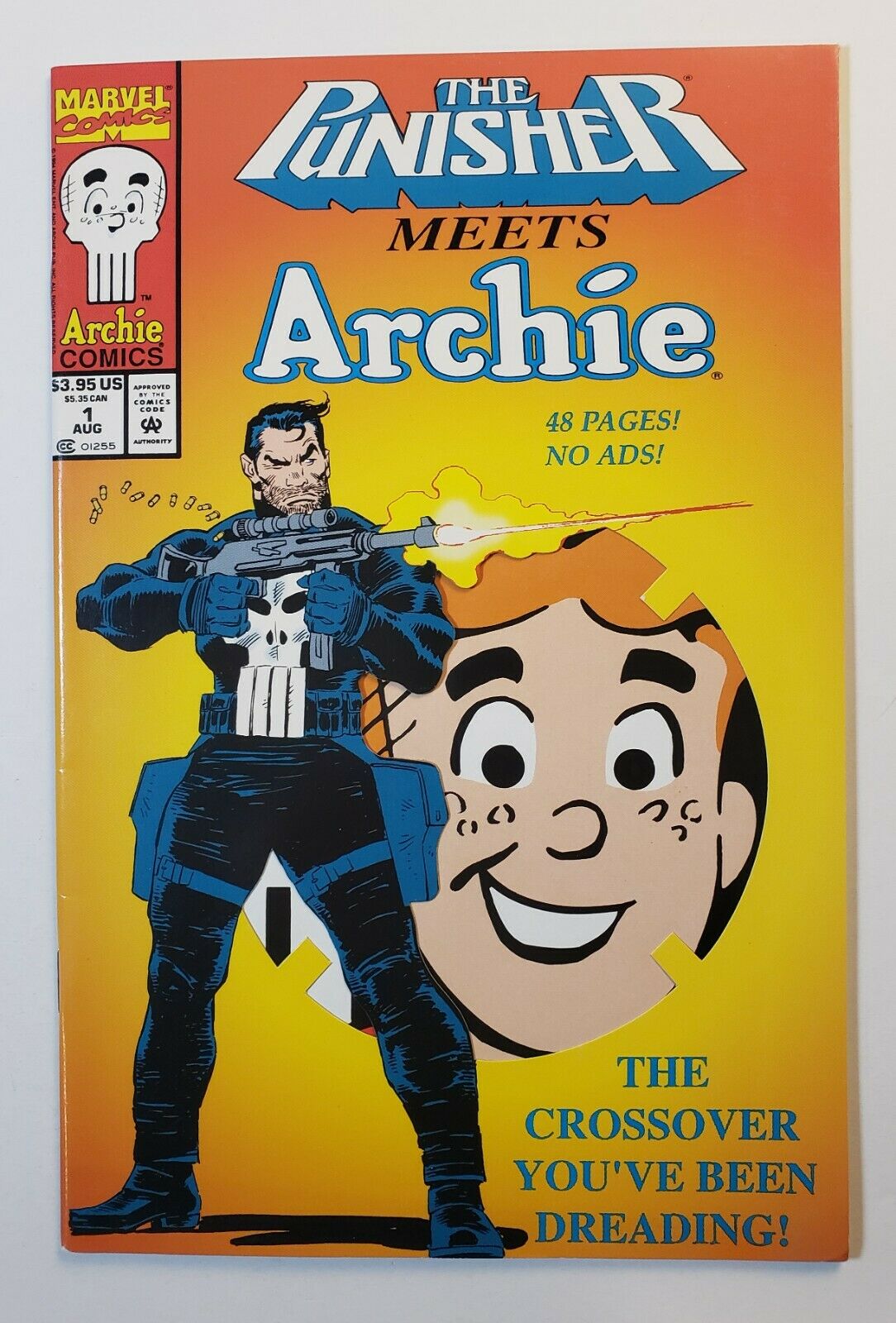 The Punisher Meets Archie #1 Crossover Marvel Comics /Archie Comics ...