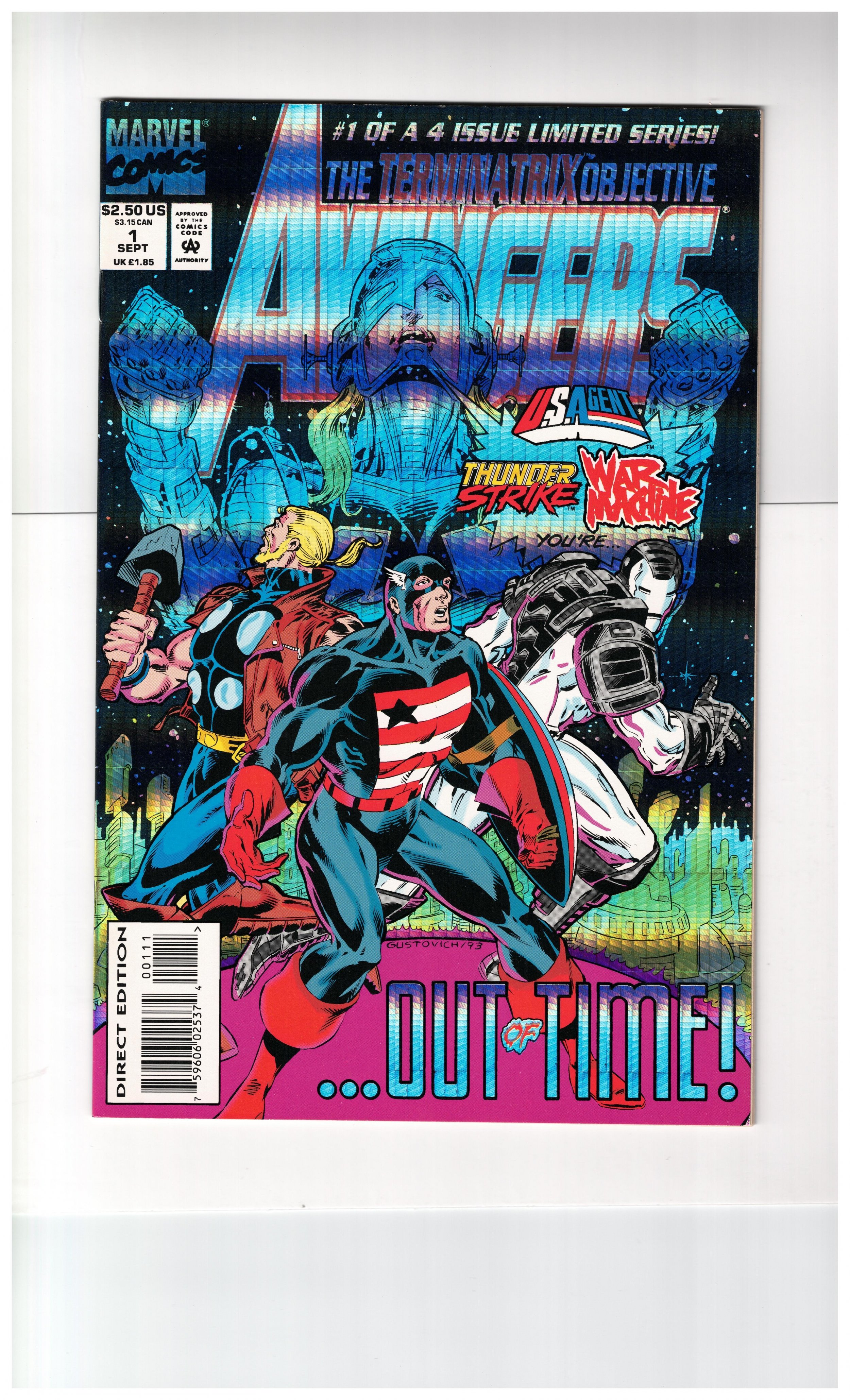 Avengers: The Terminatrix Objective #1 (1993) 9.2 or Better | Comic ...