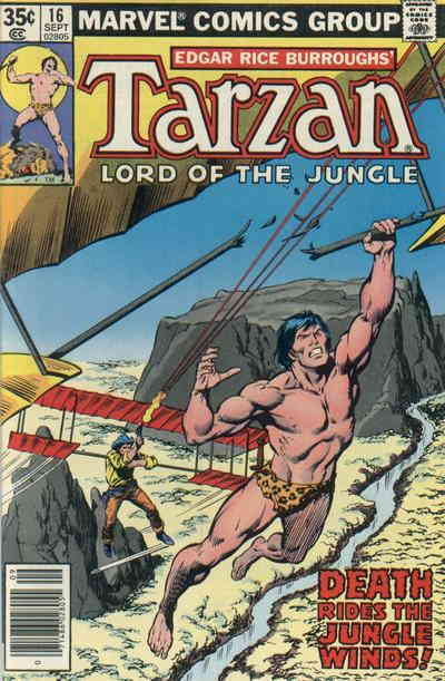 Tarzan (Marvel) #16 VF ; Marvel | John Buscema | Comic Books - Bronze ...