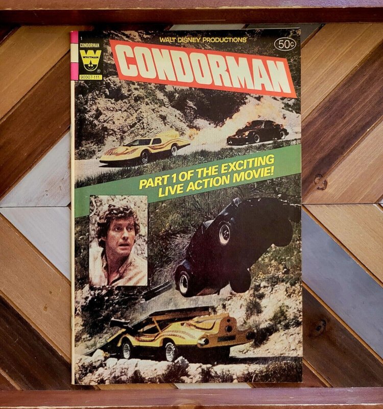 CondorMan #1 FN/VF (Whitman 1981) Part 1, Adapted from the film (Disney ...