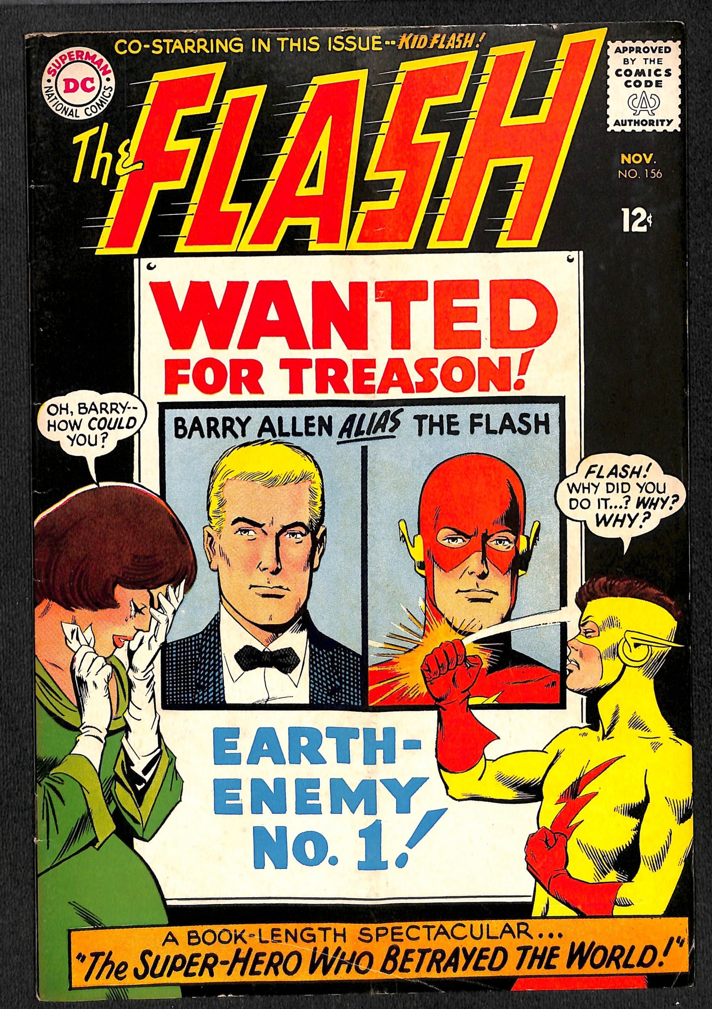 The Flash #156 (1965) | Comic Books - Silver Age, DC Comics / HipComic