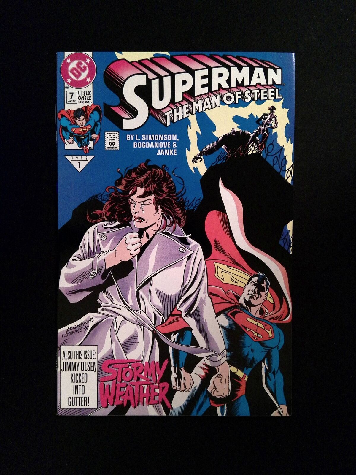 Superman The Man of Steel #7 DC Comics 1992 VF+ | Comic Books - Modern ...